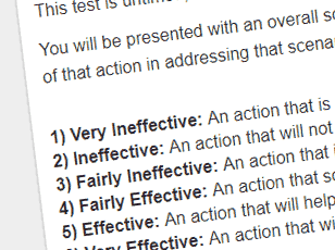 Situational Judgement Test - Test Partnership